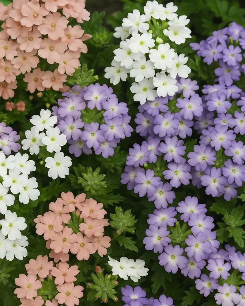 Verbena Pastel Mix – Soft & Dreamy Colours – Potted Colour